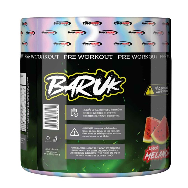 Pré-Treino Baruk (300g) - Pro Size Nutrition