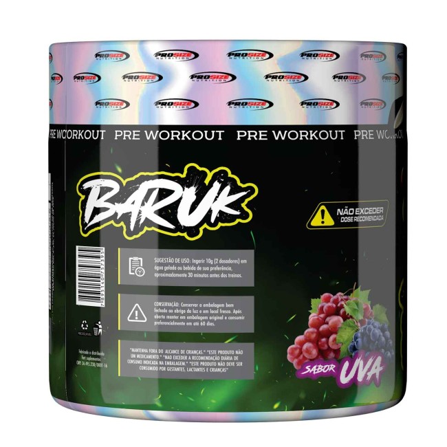 Pré-Treino Baruk (300g) - Pro Size Nutrition