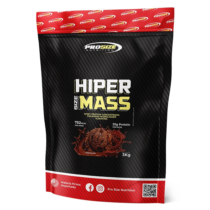 Hipercalórico - Hiper Size Mass 3Kg - Prosize Nutrition